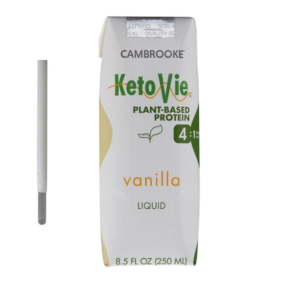 KetoVie® Peptide 4:1 Unflavored Liquid 8.5 oz. Carton Oral Supplement ...