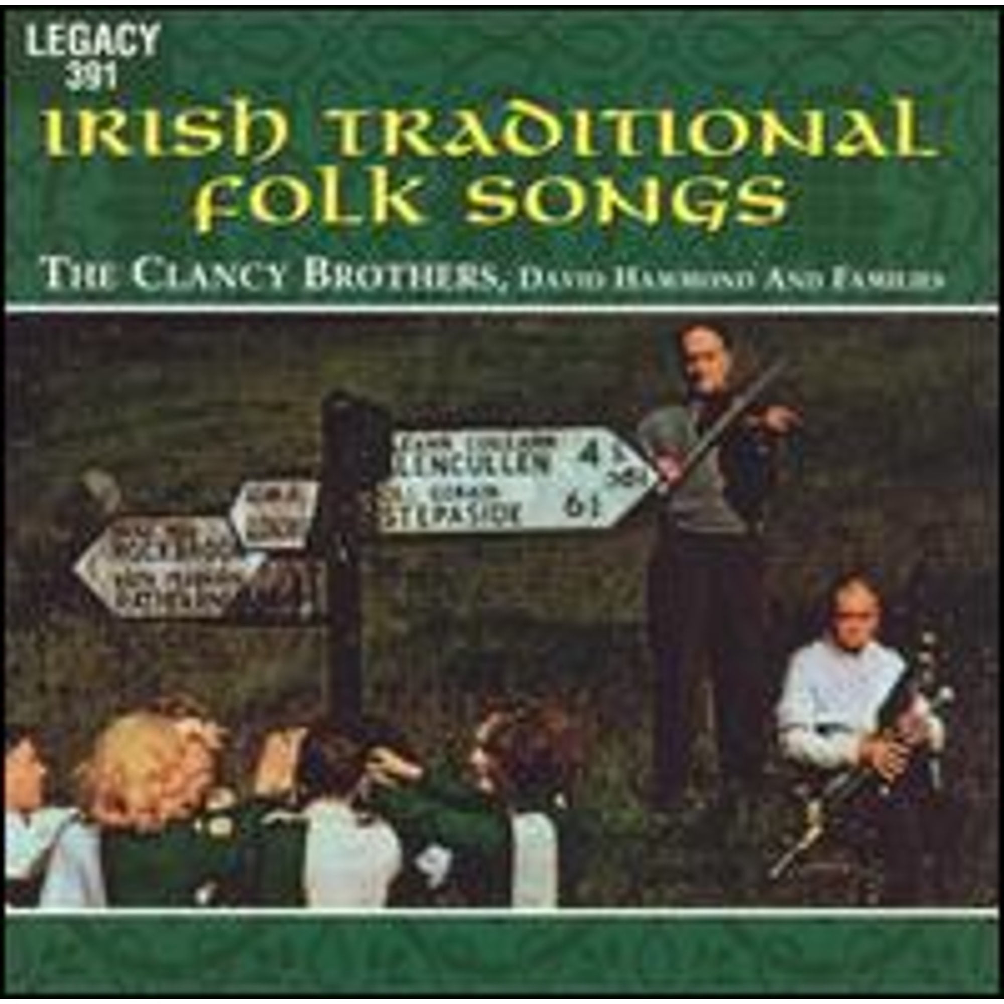 Traditional Irish Folk Songs (CD) by Clancy Brothers and David Hammond ...
