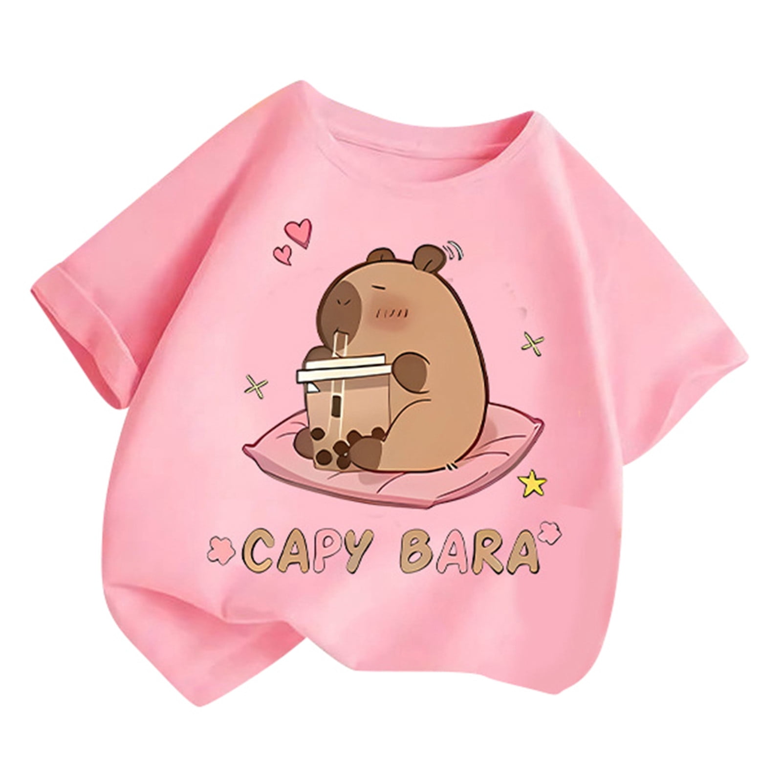 Click here for Zecgelong Girls Summer Short Sleeve T Shirt Casual... prices