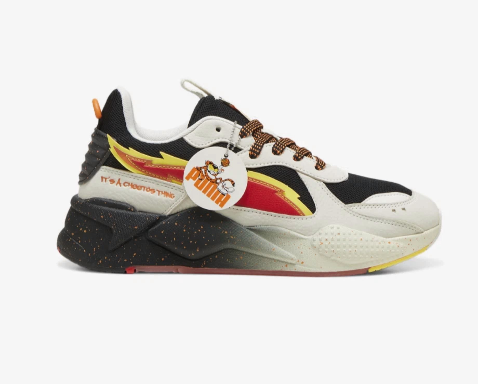 PU & MA RS-X x Cheetos Warm White Yellow Blaze Black Men's 7.5-13 ...