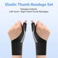 Goldeer 2 Pack Thumb Wrist Brace, Compression Stabilizer Thumb Support ...