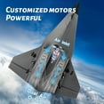 FX9672 RC Plane 4CH 2.4G Wireless Remote Control Airplane Jet Concealed ...