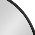 Kate and Laurel Valenti Metal Frame Arch Wall Mirror, Black, 24x32 ...