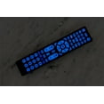 GE 8-Device Backlit Universal TV Remote Control in Black, 37123 ...