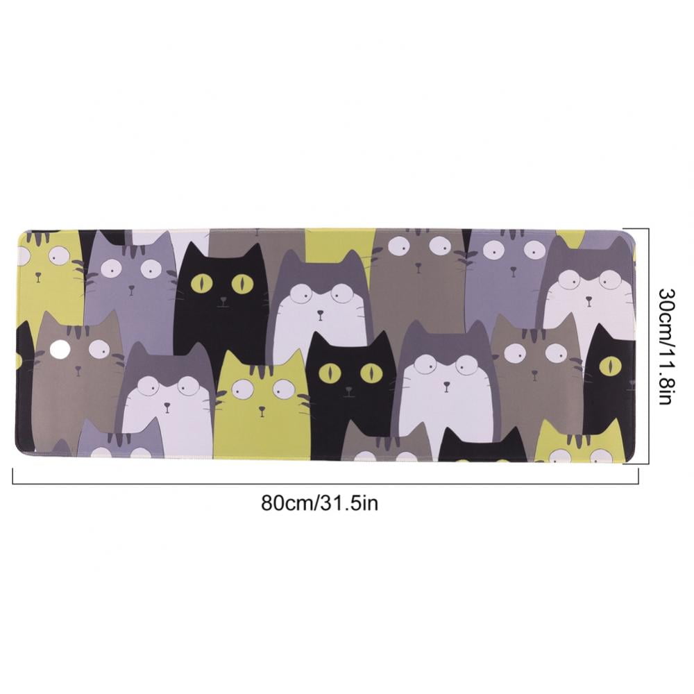 Cute Cartoon Patten Extended Gaming Mouse Pad Large Size Desk Non-slip ...