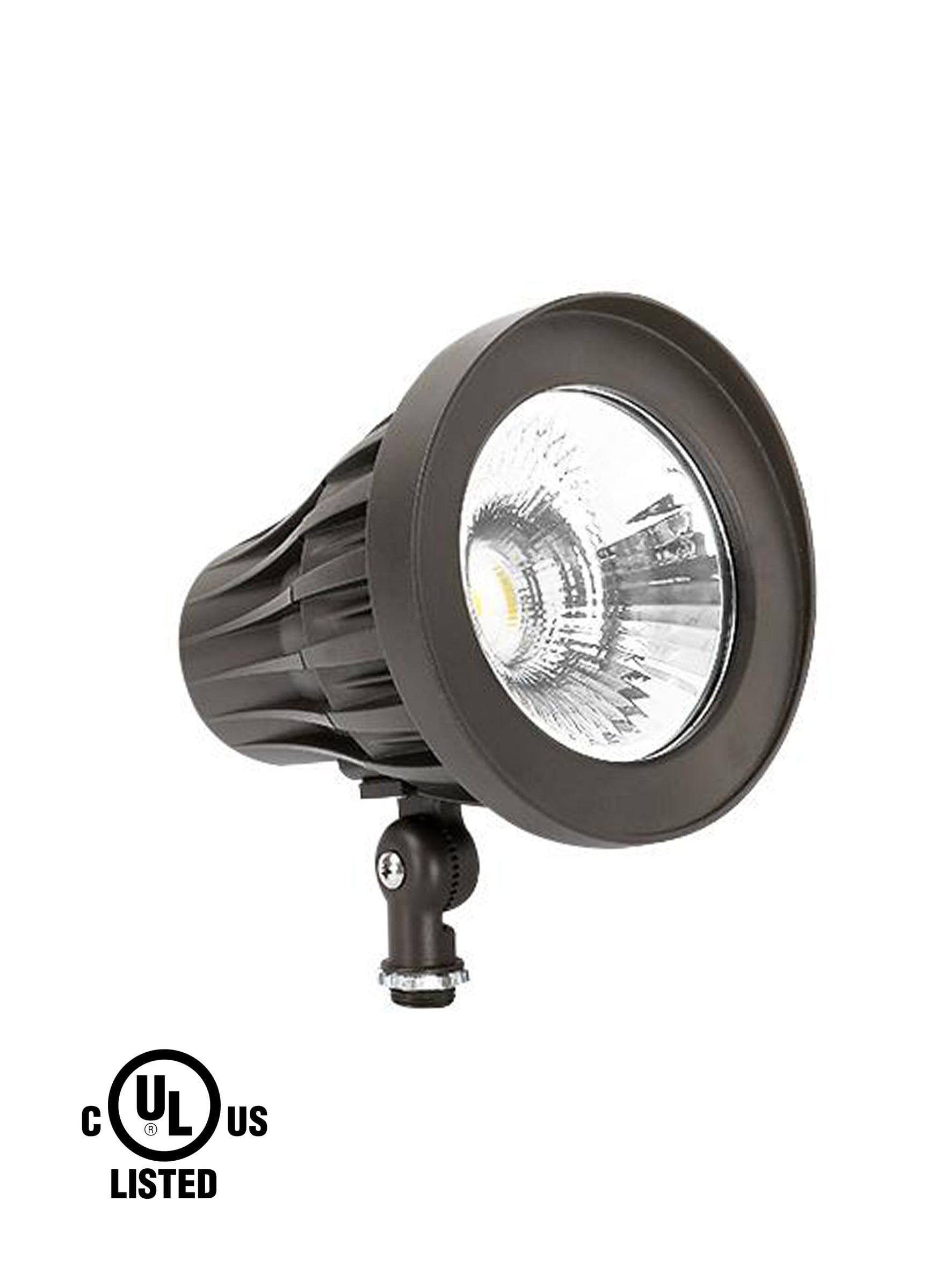 GKOplus 20W Bullet/Round Outdoor Spotlight, 20° Narrow Beam Angle Light ...