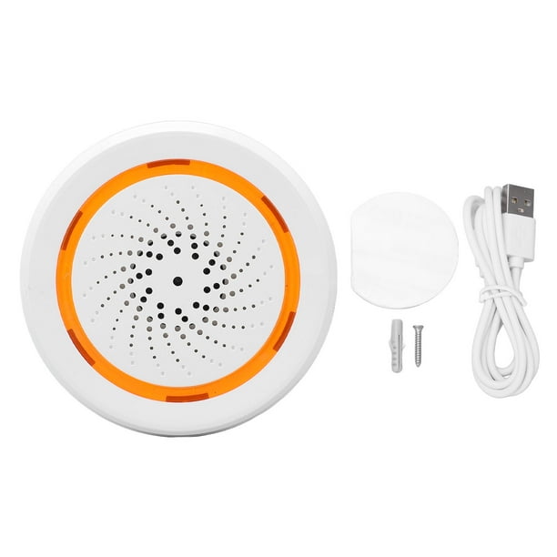 Alarma de luz y sonido inteligente, alarma de luz y sonido inalámbrica ... Alarma de luz y sonido inteligente, alarma de luz y sonido inalámbrica ...