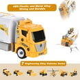 PayUSD 3-in-1 Transforming Construction Truck Robot Toys for Boys 3-8 ...