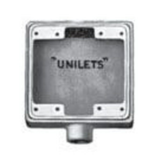 Appleton FS-2-100, 1"" Hub, Malleable Iron, Shallow, Cast Hub Device ...