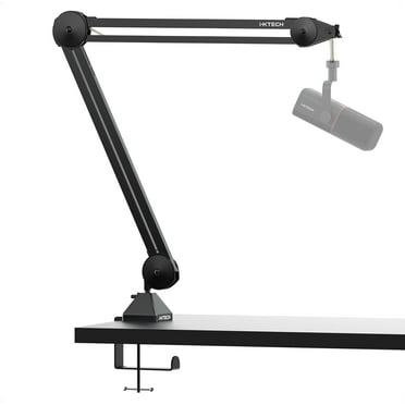 Masteelf Adjustable Table Mic Stand With Base Portable Desktop ...