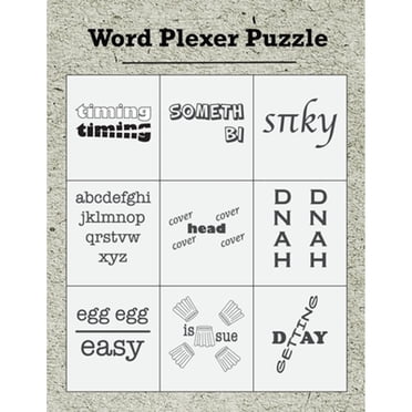 Word Plexer Puzzle Rebus Game: Rebus Puzzles Word Phrase Games Teasers ...