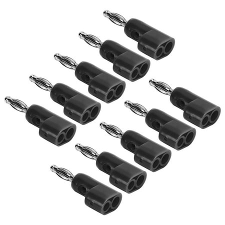 Stackable Connector, 10pcs Abrasion Resistant Banana Plug 4mm High ...