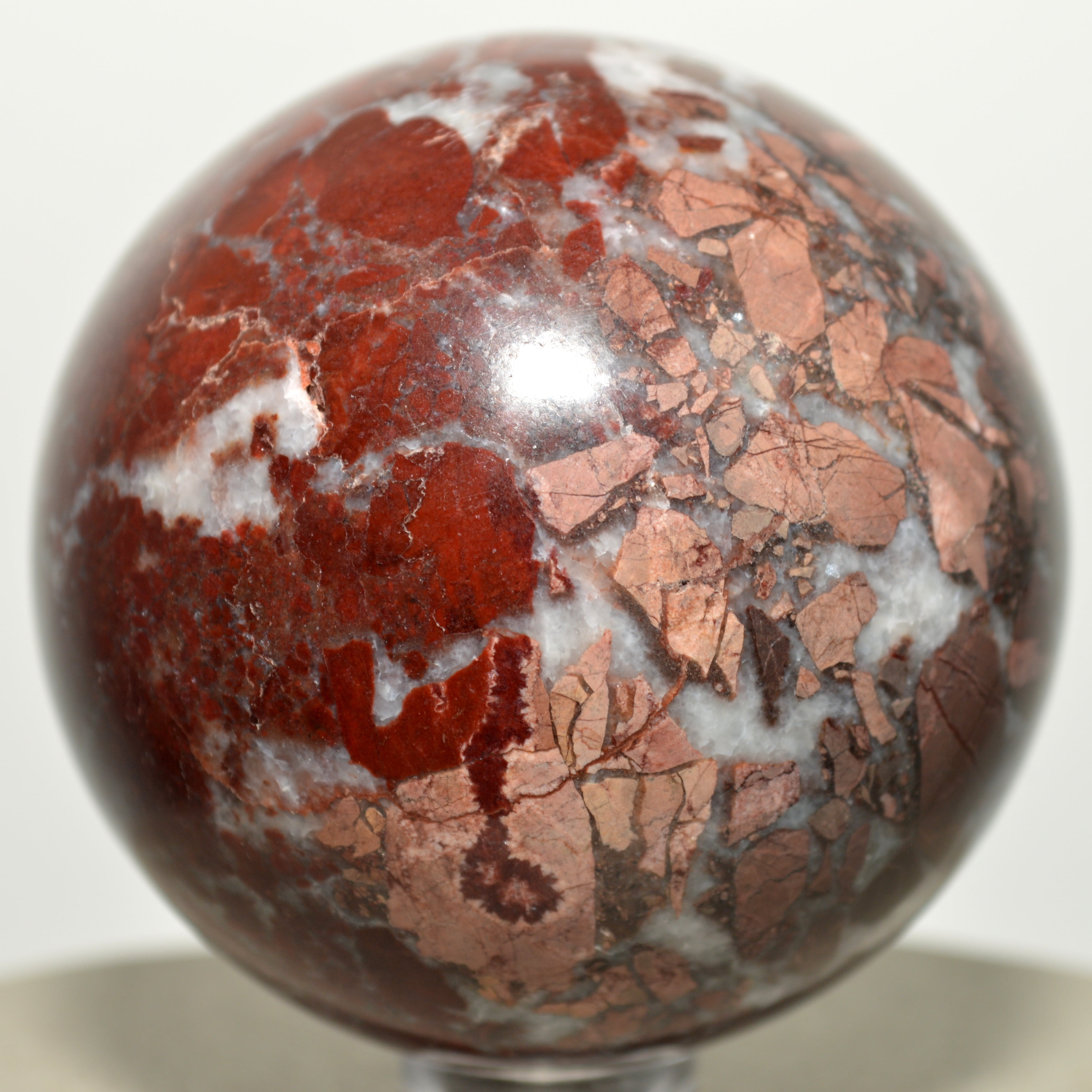 Smooth Polished Round Ball Display Mineral Specimen for Rock Collectors ...