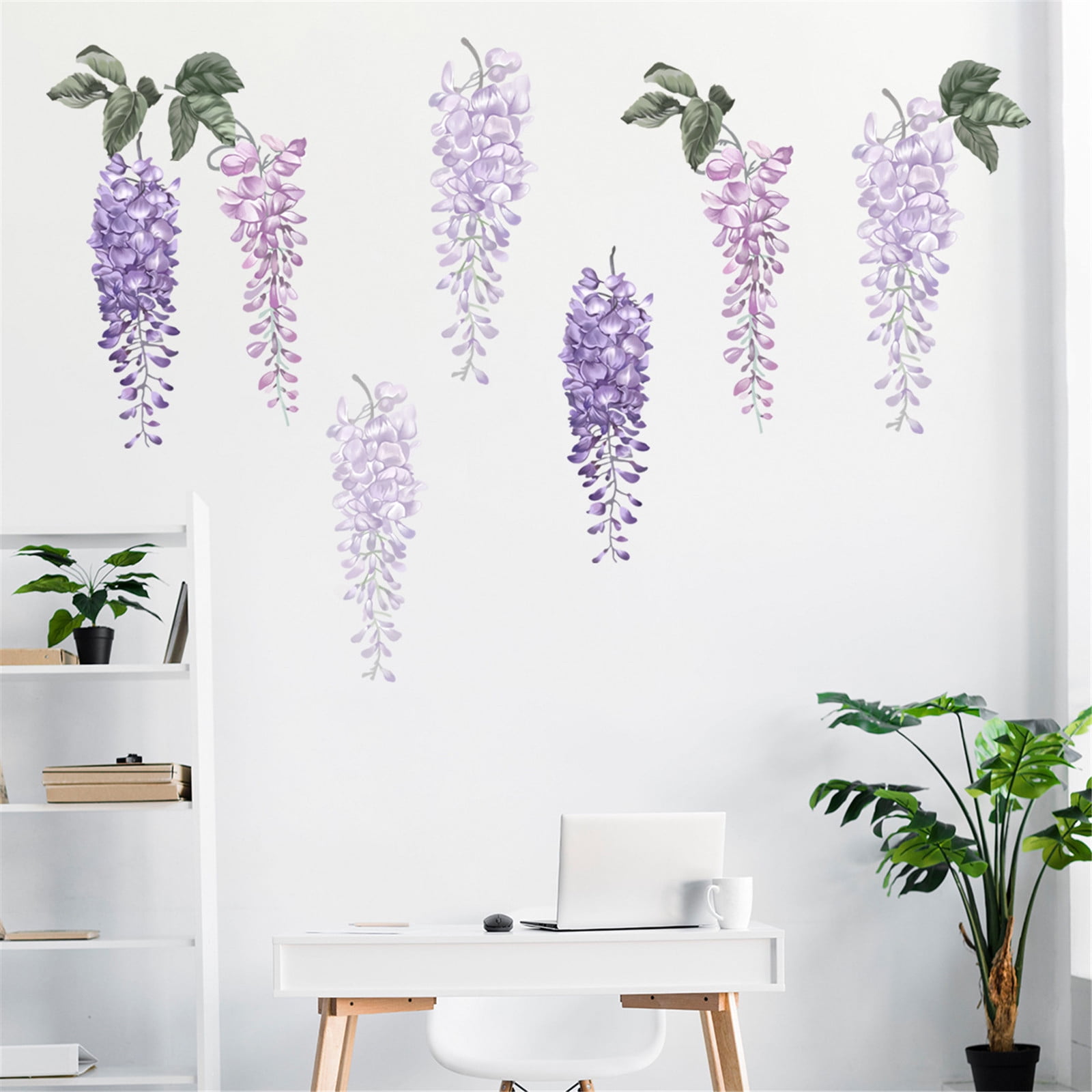 Click here for Agifeg Agiferg Plant Flowers Wall Stickers Room Li... prices