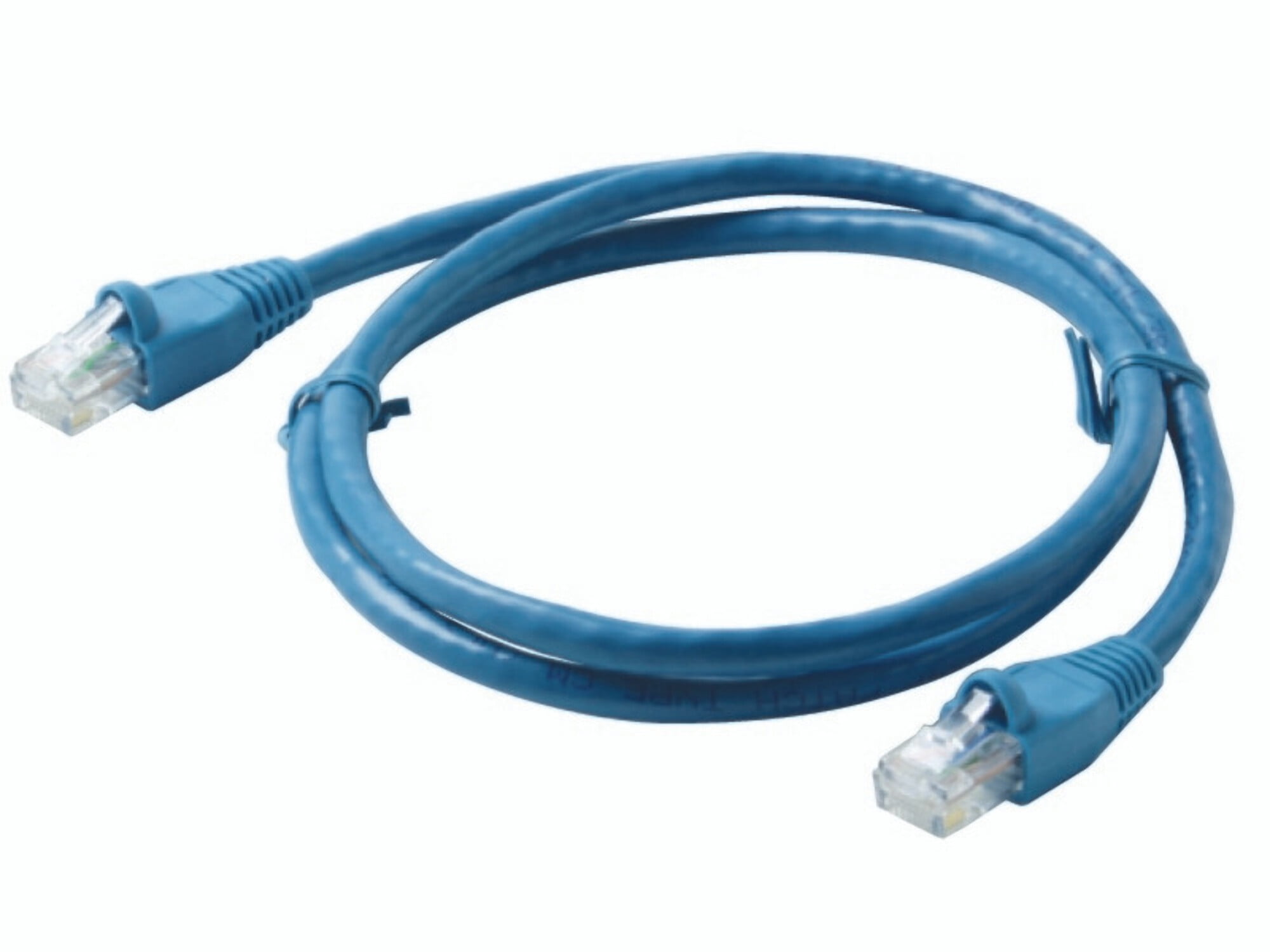 Steren 3-ft Cat5e Standard Network Cable, Blue - Walmart.com