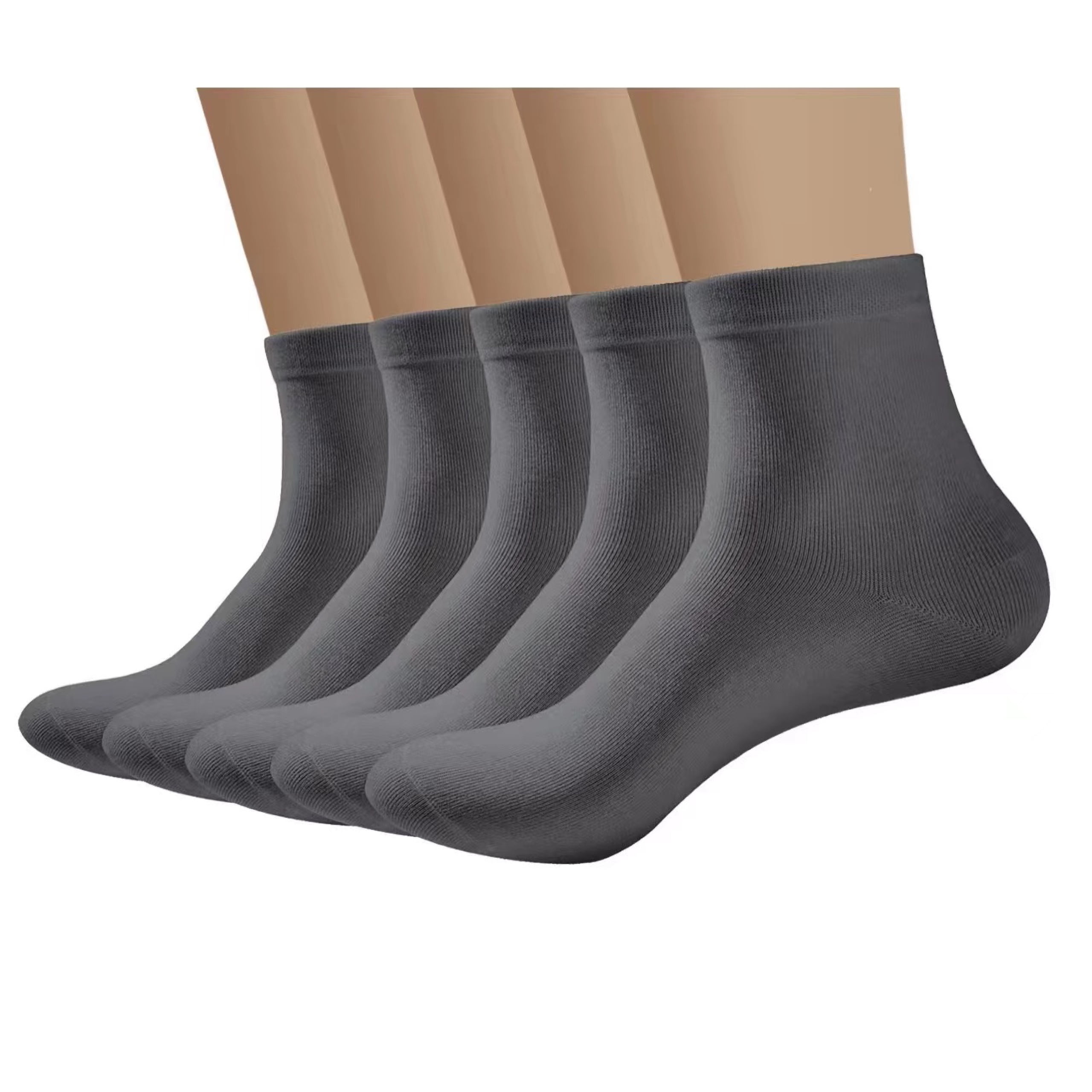 SERISIMPLE Bamboo Men Breathable Sock Low Quarter Thin Ankle Comfort ...