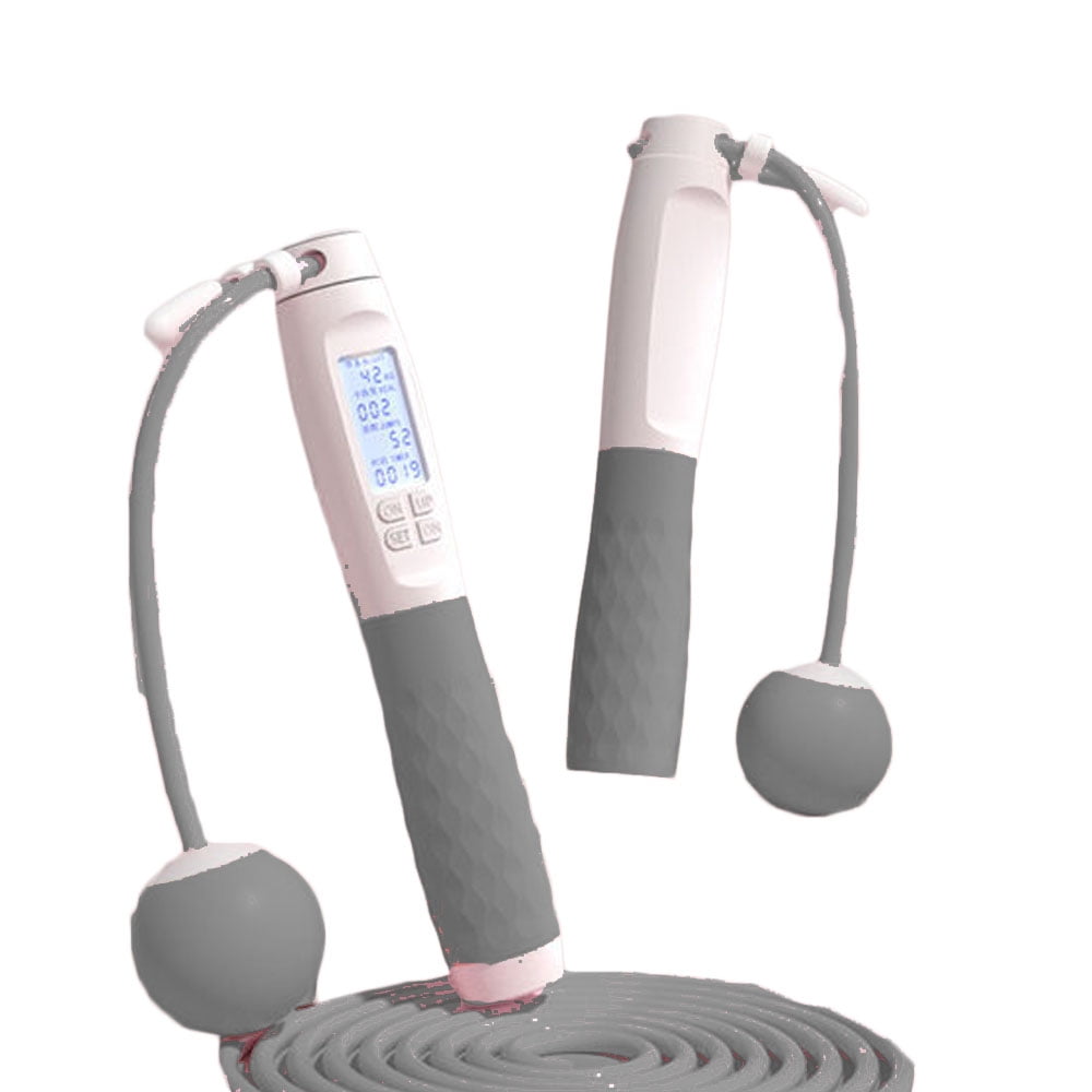 Fitness Jump Ropes with Counter Adjustable Workout for Indoor and ...