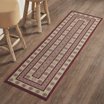 VHC Brands Pip Vinestar Indoor/Outdoor Rug/Runner Oval 22x78, Polyester ...