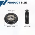 20 Pack Roller Idler Bearing Pulley, 5x23x7mm Metal Shielded (GCr15 ...