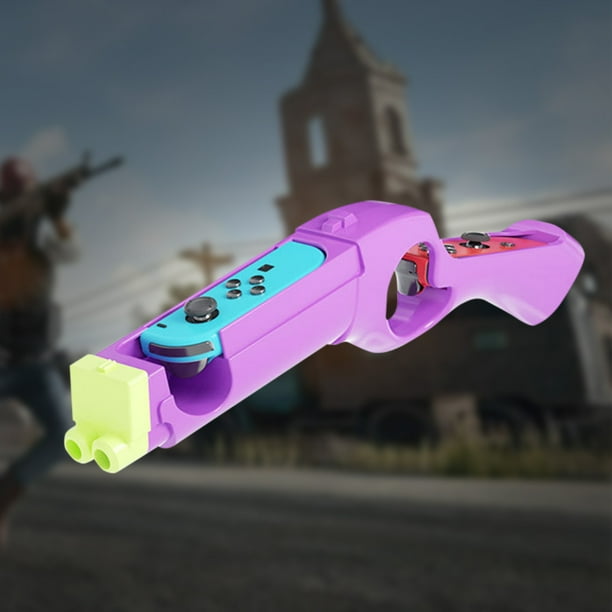 Game Gun Controller Handgrip Gamepad Joystick Holder para Switch OLED ...