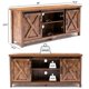 Yaoping 58" Farmhouse Sliding Barn Door TV Stand for TVs Up to 65 ...
