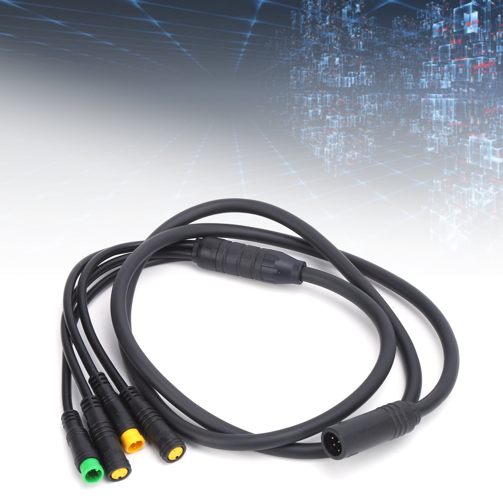YLSHRF Electric Bike Extension Cable,Waterproof 1T4 Electric Bike Cable ...