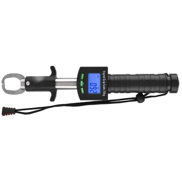 3 in 1 Digital Fish Grip Scale, 25kg/55lb Fish Lip Gripper Grabber with ...