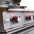Blaze Professional LUX 44-in 4-Burner Natural Gas Grill w/ Rotisserie ...