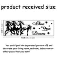 1 Sheet Translucent PVC Self Adhesive Wall Stickers Waterproof Building ...