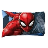 Jay Franco, Queen Sheets, Spiderman Crawl 4 Piece, Kids Bedding Set ...