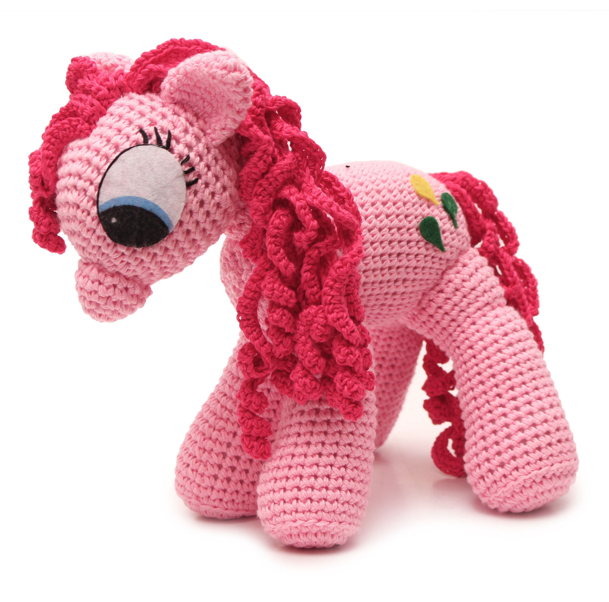 Applejack Pony Handmade Amigurumi Stuffed Toy Knit Crochet Doll VAC ...