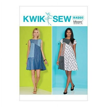 Kwik Sew Pattern Dresses, (1X, 2X, 3X, 4X) - Walmart.com