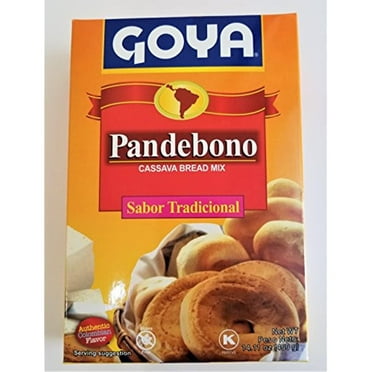 Goya Bunuelos MASA - Traditional Corn and Cassava Bread Mix, Authentic ...