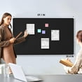Extra Large Bulletin Board 60" x 36", Foldable Felt Board Vision Board ...