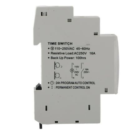 Time Control Switch, Timer Switch Automatically Control On-off Time ABS ...