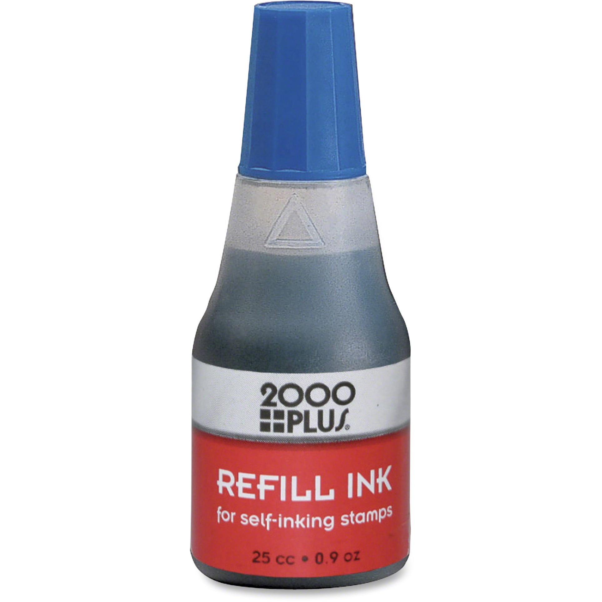 Self-Inking Refill Ink, Blue, 0.9 Oz. Bottle | Bundle of 5 - Walmart.com