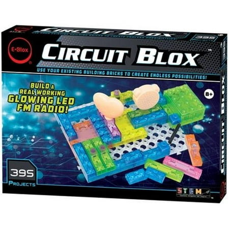 Circuit Blox CB0170 395 Projects Board Building Blocks Coding Kit ...