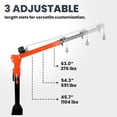 Foldable 2000lbs Winch Electric Pickup Truck Crane, Adjustable Truck ...