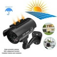 Solar Powered, Battery Operated Fake Security Camera for Outdoor Office ...