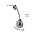 Bathroom Shower Caddy | Adjustable Cup Holder Wall Mounted | Shower ...