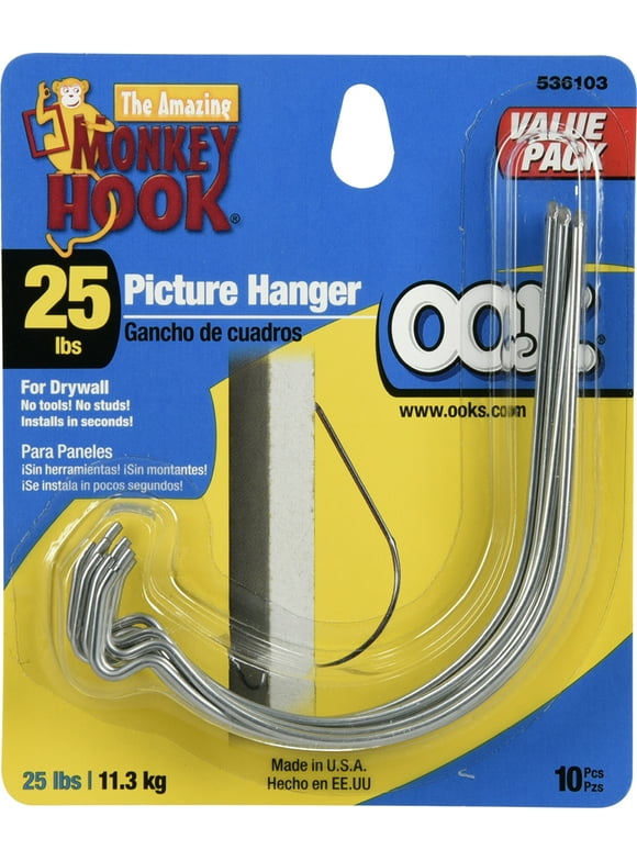Monkey Hooks in Picture Hangers - Walmart.com