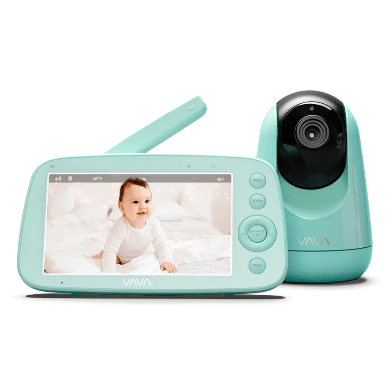 VAVA Video Baby Monitor, 5" 720P Baby Monitor, Infrared Night Vision ...