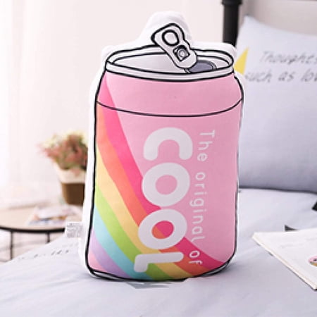 Food Plushies Kawaiifood Plushies Pack Pink Snack Plush Pillows Cola ...