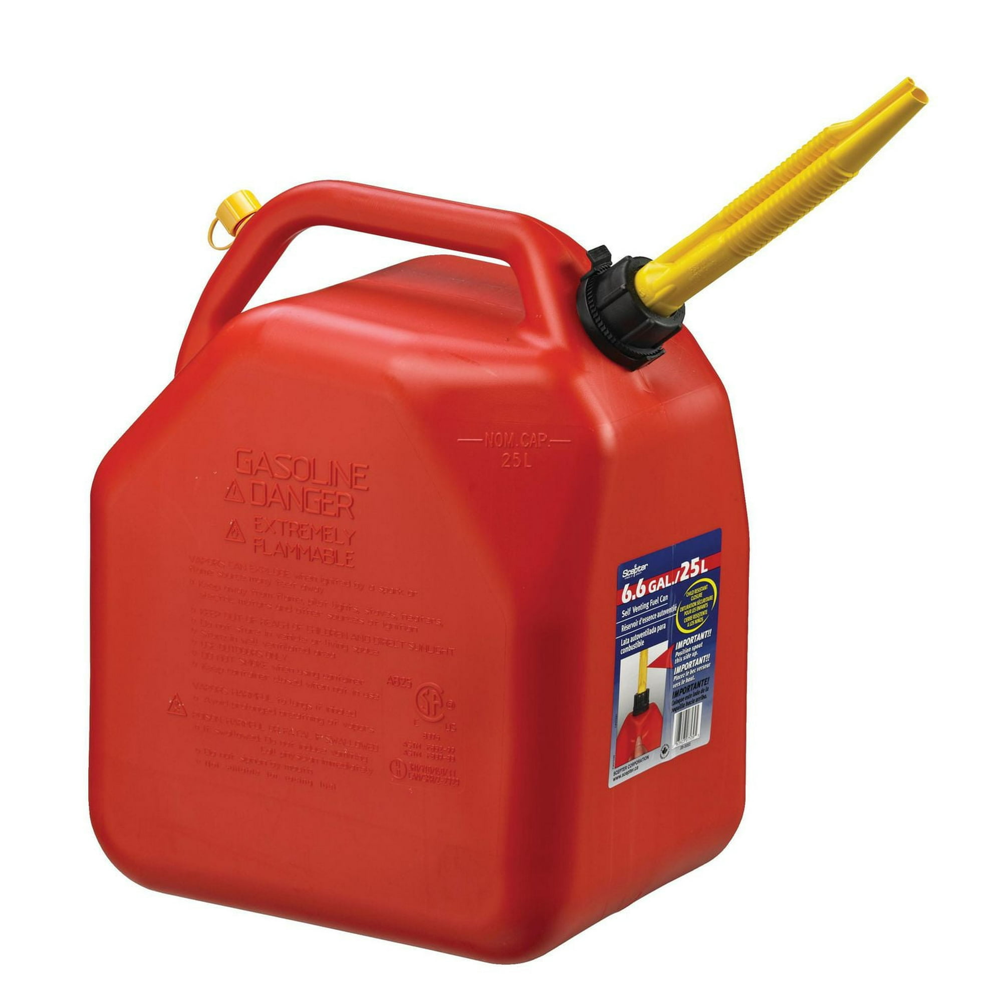 Click here for Scepter 25l Gas Can 25 L prices
