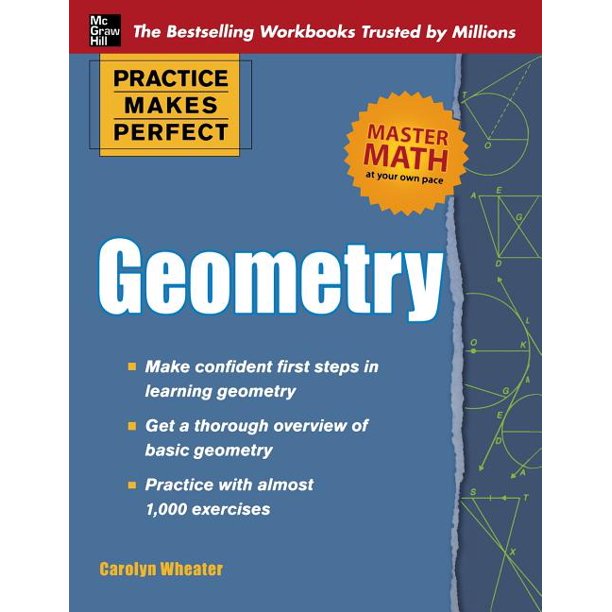 Practice Makes Perfect (McGraw-Hill): Geometry (Paperback) - Walmart.com