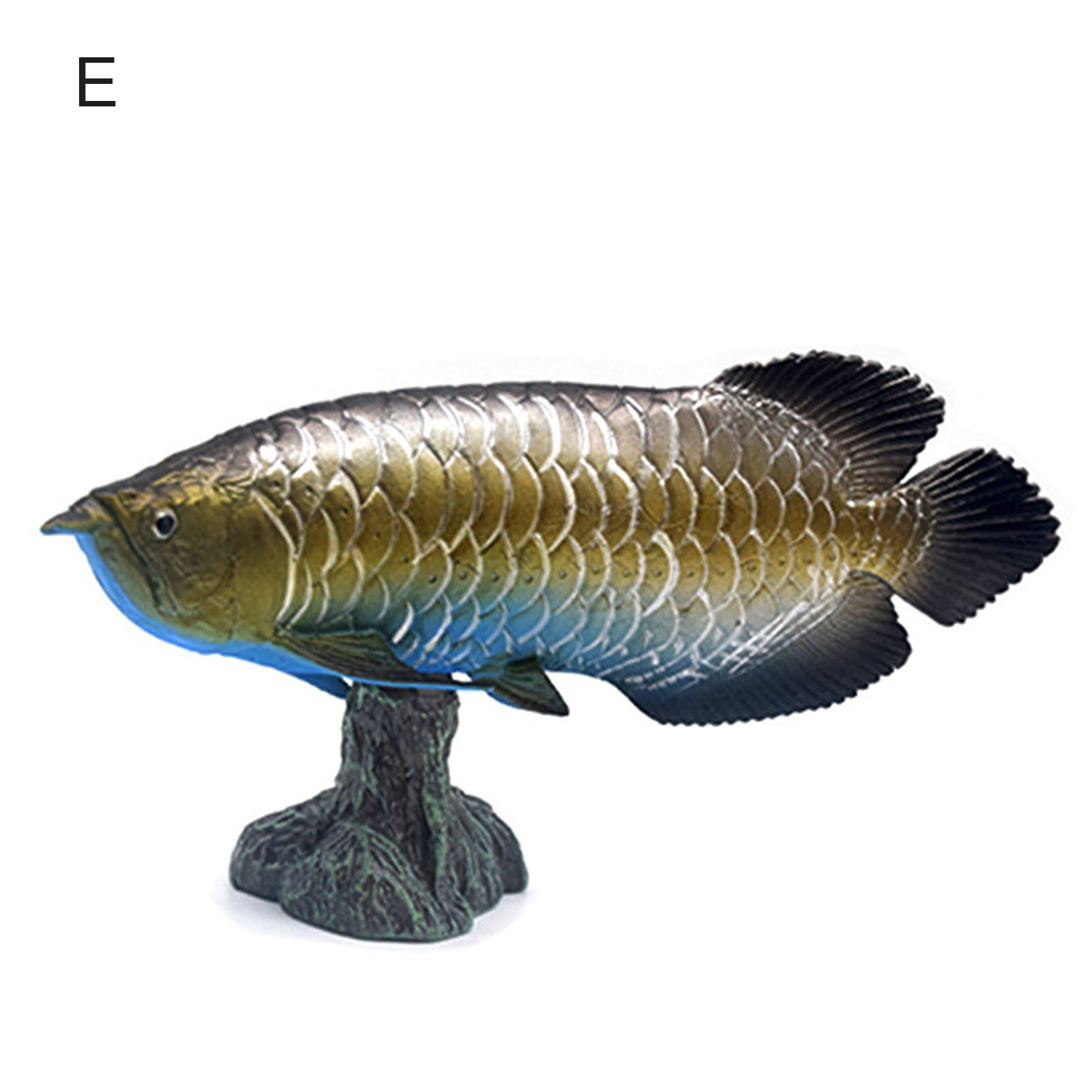 Freshwater Chinese Sturgeon Arowana Fish Simulation Model Toy Aquarium ...