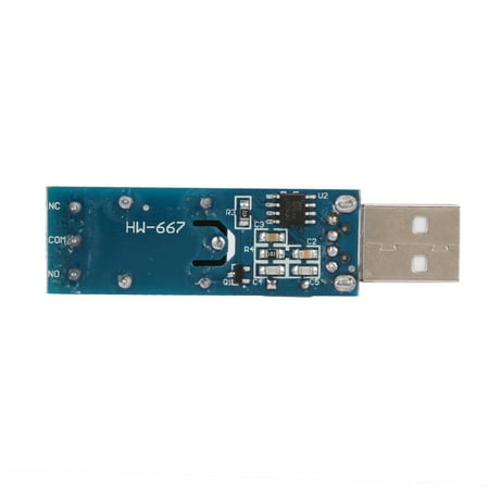 USB Control Relay Board, MCU PC USB Control Relay Module, Double-Sided ...
