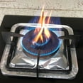 XiYing Gas Stove Burner Covers, Aluminum Foil Grease Liners for Spill ...