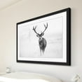 Marmont Hill "Elk Stare" Framed Painting Print - Walmart.com