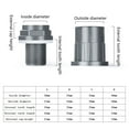 Straight Fittings Connectors 20/25/32/40mm Fish Tanks Fittings Joint ...